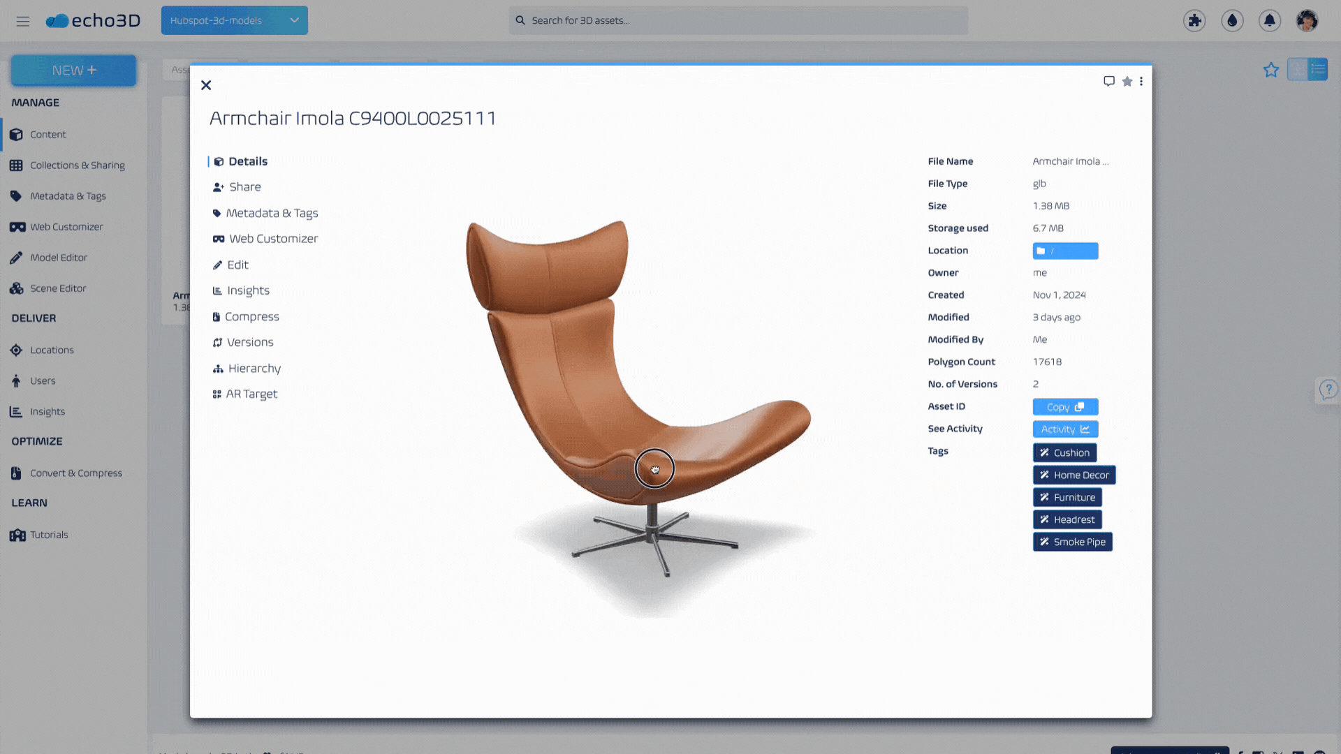 Streamlining 3D Asset Management: The Power of echo3D's Processing Pipeline
