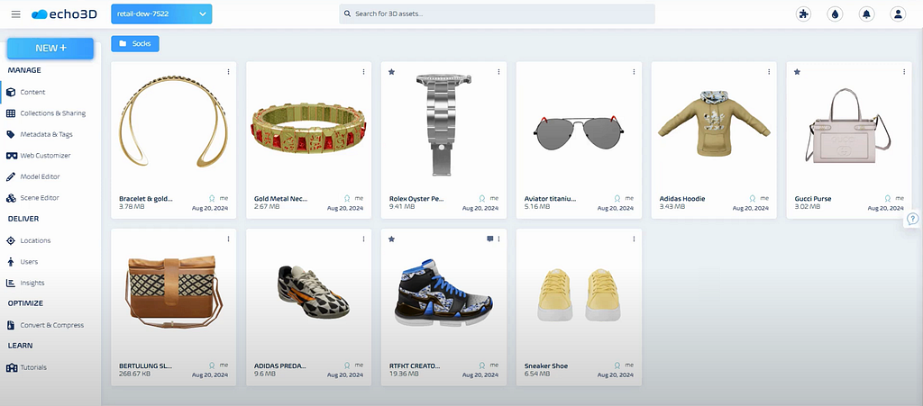 echo3D Unveils Automatic CLO to GLB Conversion with Advanced CLO 3D Support